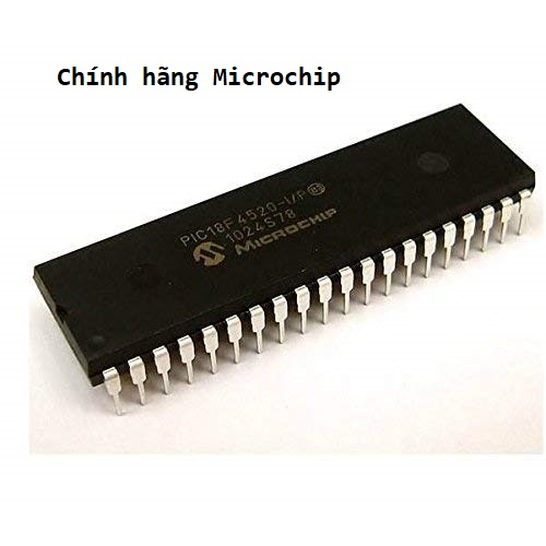 Vi điều khiển, chip lập trình Microchip PIC18f4520-I/P , 18f4520 chính hãng ( New) | Shopee Việt Nam