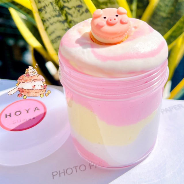 Animal Macaron/ Slime Bơ Bánh Macaron Động Vật/ Butter Slime Mềm Mịn ...