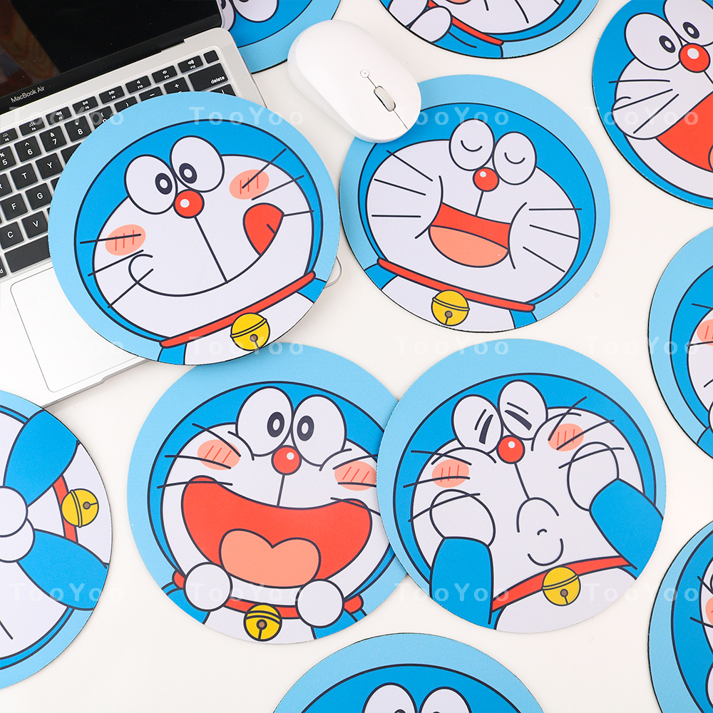 Lót chuột kiểu tròn hình Doraemon dễ thương cute TooYoo BK00877 ...
