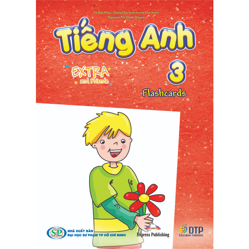 Sách - DTPbooks - Tiếng Anh 3 Extra and Friends Flashcards (Tranh hình) | Shopee Việt Nam