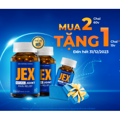 [CHÍNH HÃNG] JEX THẾ HỆ MỚI 60 VIÊN - CÓ TEM TÍCH ĐIỂM | Shopee Việt Nam