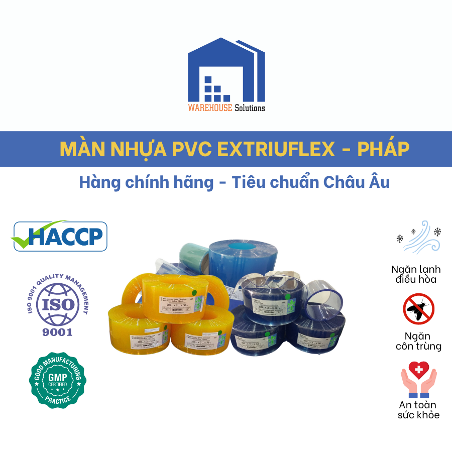 Màn nhựa PVC EXTRUFLEX - PHÁP | Giá theo cuộn/50m | Shopee Việt Nam
