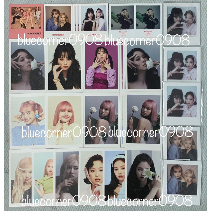 ảnh pola card Blackpink Jisoo Jennie Rosé Lisa chính hãng | Shopee Việt Nam