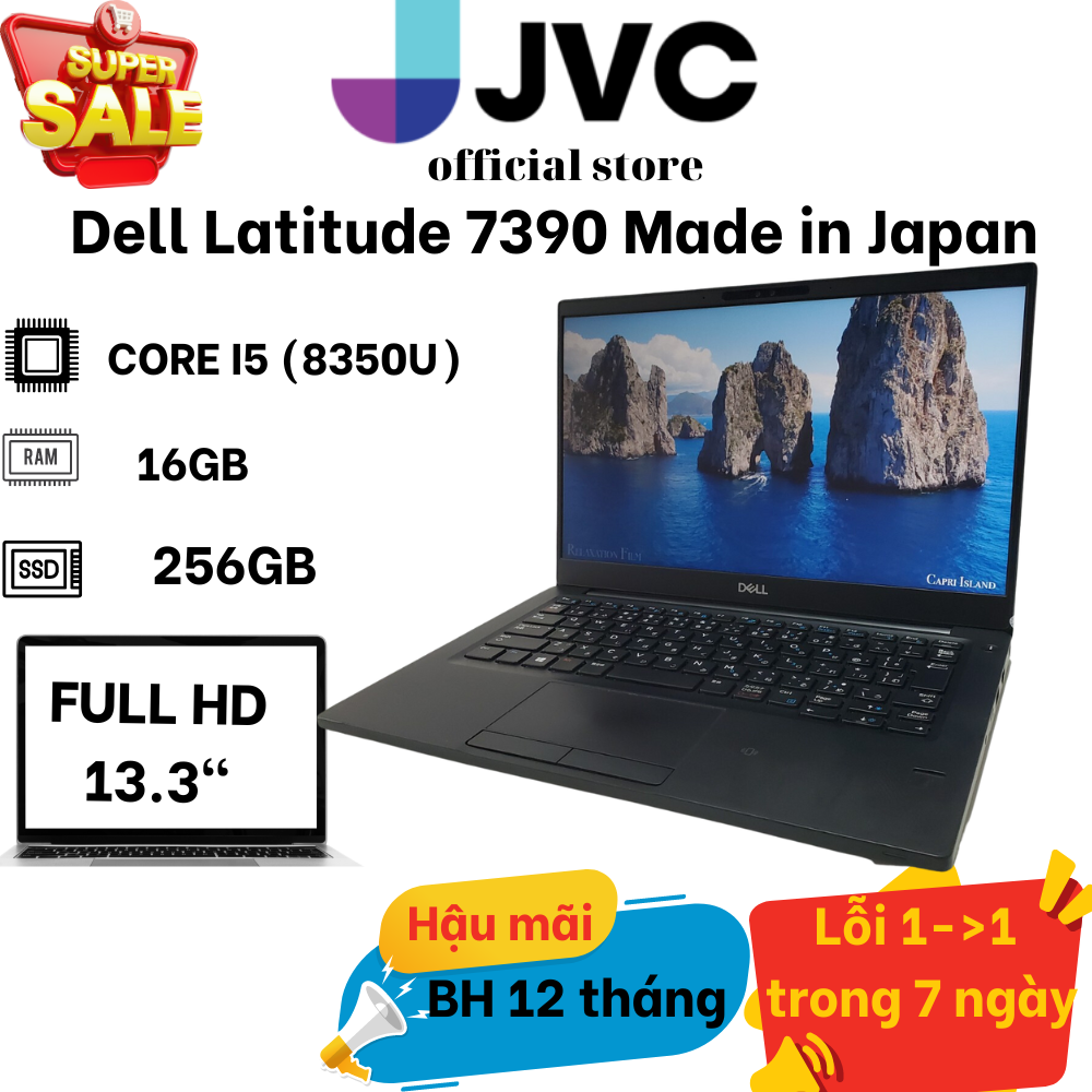 Laptop Giá Rẻ Dell Latitude 7390 Core i5 8250U | RAM 16GB| SSD 256GB ...