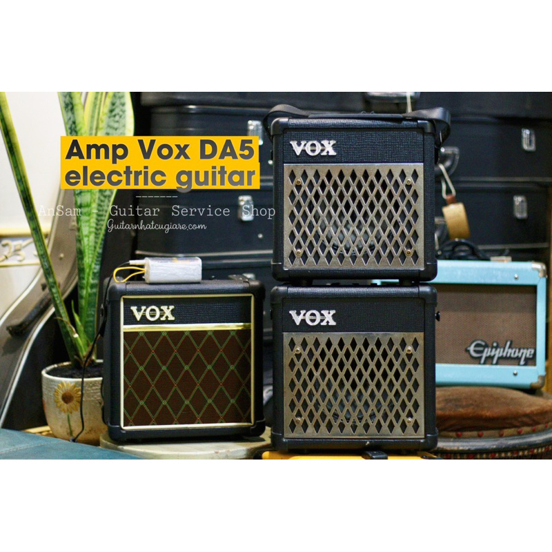 Combo Amp Vox DA5 + Nguồn Pin dự phòng UPS. | Shopee Việt Nam