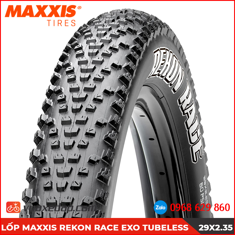 Lốp Xe Đạp MTB Maxxis Rekon Race EXO Tubeless 29 x 2.25 120TPI | Shopee ...