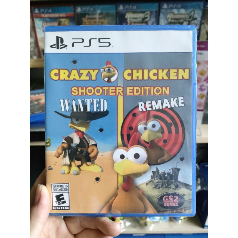 Điã Game Ps5 : Crazy Chicken Likenew | Shopee Việt Nam