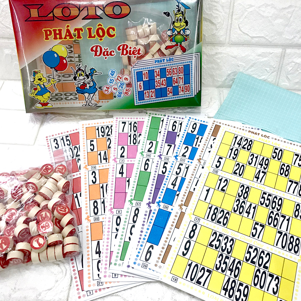 Cờ Loto Cao Cấp - Cờ Loto Giải Trí - Loto Loại Đẹp - Đồ Chơi Giải Trí - Boardgame | Shopee Việt Nam