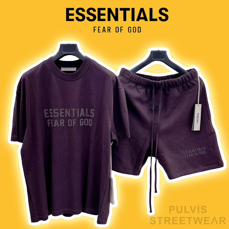 ⚡️[Best Quality] - Set Quần Áo FOG Fear Of God ESSENTIALS SS23 PLUM ...