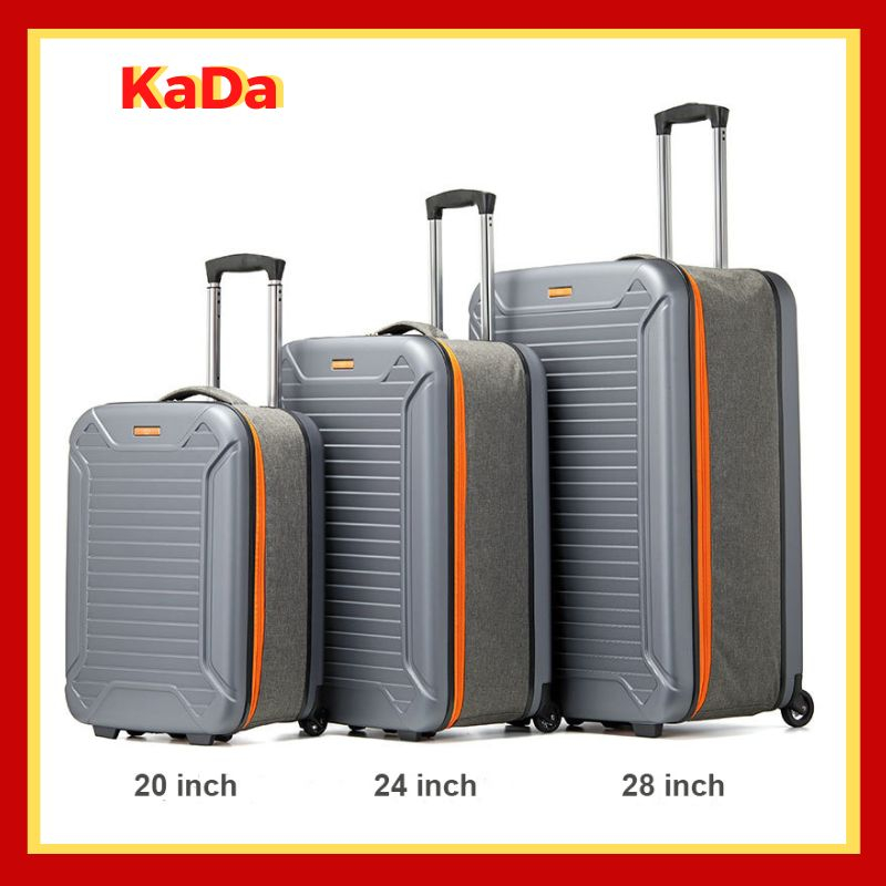 Vali Du Lịch Size 20, Size 24, Size 28, Valy Kéo Gấp Gọn Siêu Mỏng Còn ...