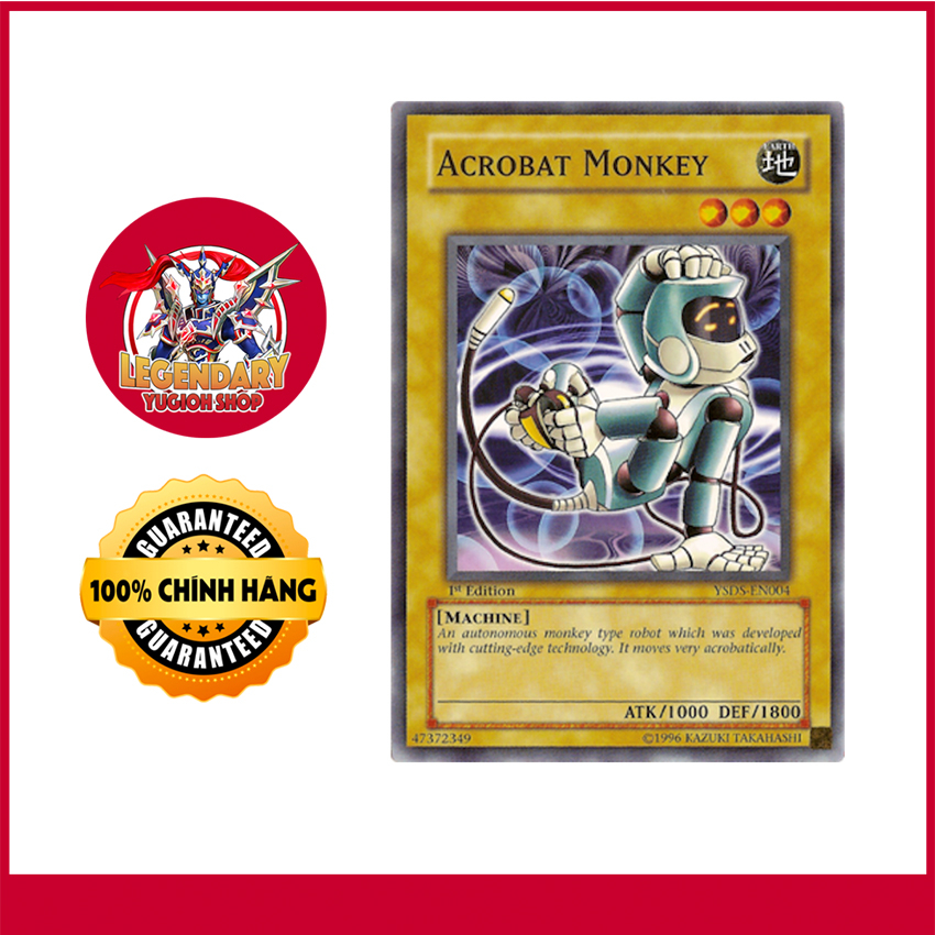 [Thẻ Bài Yugioh Chính Hãng] Acrobat Monkey | Shopee Việt Nam