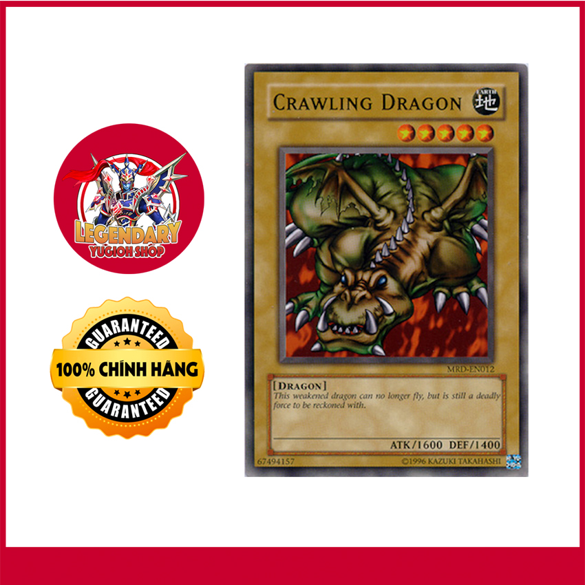 [Thẻ Bài Yugioh Chính Hãng] Crawling Dragon | Shopee Việt Nam