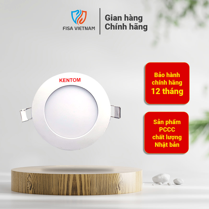 Đèn sự cố âm trần Kentom KT770 chính hãng/ thiết bị PCCC | Shopee Việt Nam