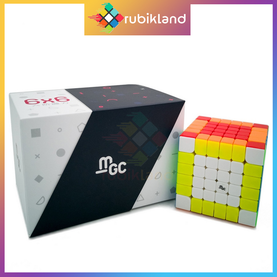 Rubik 6x6 YJ MGC 6x6 Có Nam Châm Stickerless Rubic 6 Tầng Đồ Chơi Trí Tuệ Trẻ Em - Rubik Land ...