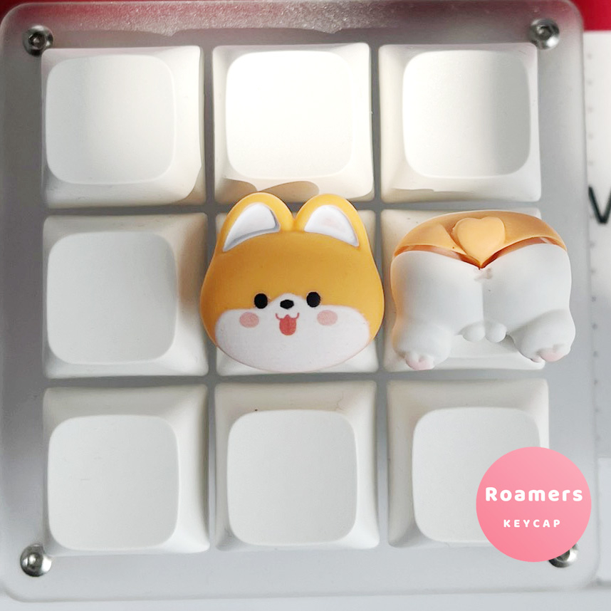 Keycap Mặt Mông Mèo Cún Siêu Đẹp Đặc Biệt Chỉ Có ở Roamers Keycap Nút ...