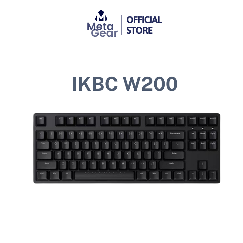 Bàn Phím Cơ IKBC W200 Wireless - Bàn Phím Cơ Tenkeyles - Brown Cherry Switch | Shopee Việt Nam