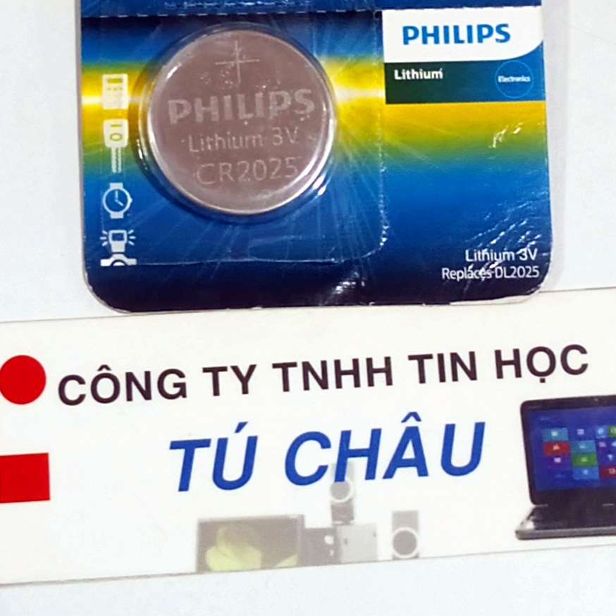 Pin Minicell Philips Lithium 2025, CR2025 - 3V | Shopee Việt Nam