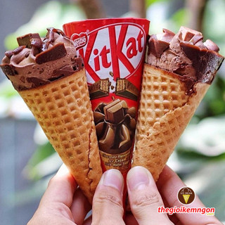 Kem ốc quế Kitkat Drumstick Nestle (110ML) | Shopee Việt Nam