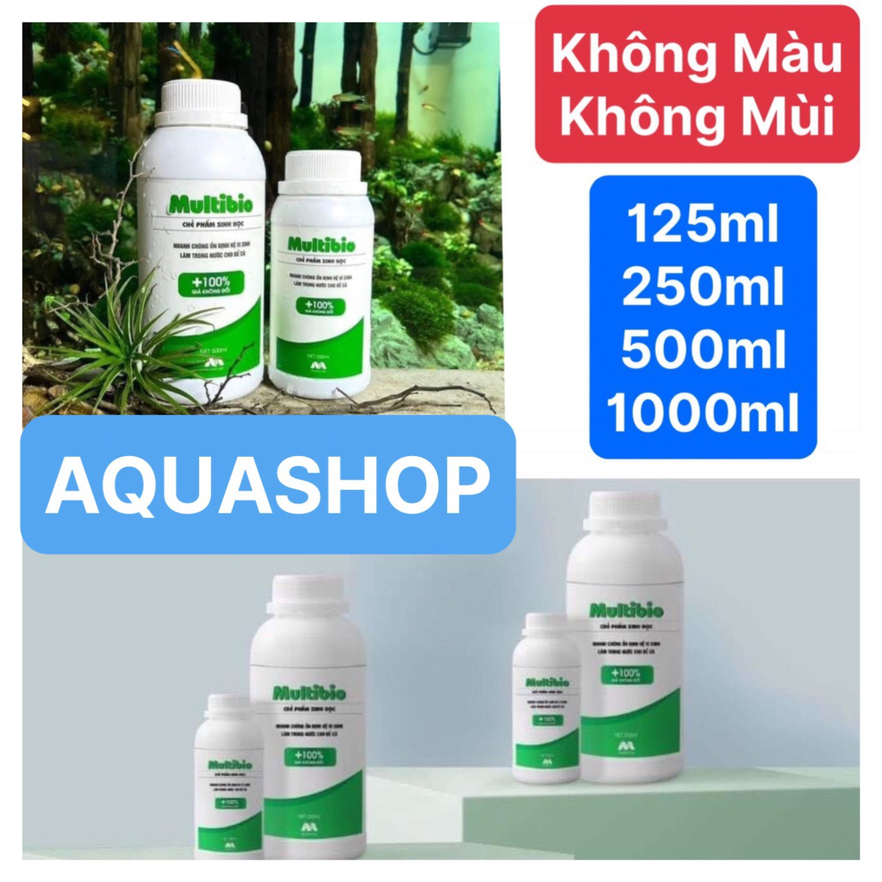 Vi sinh Multibio Lab 1000ML | Vi Sinh Xử Lý - Làm Trong Nước Nhanh ...