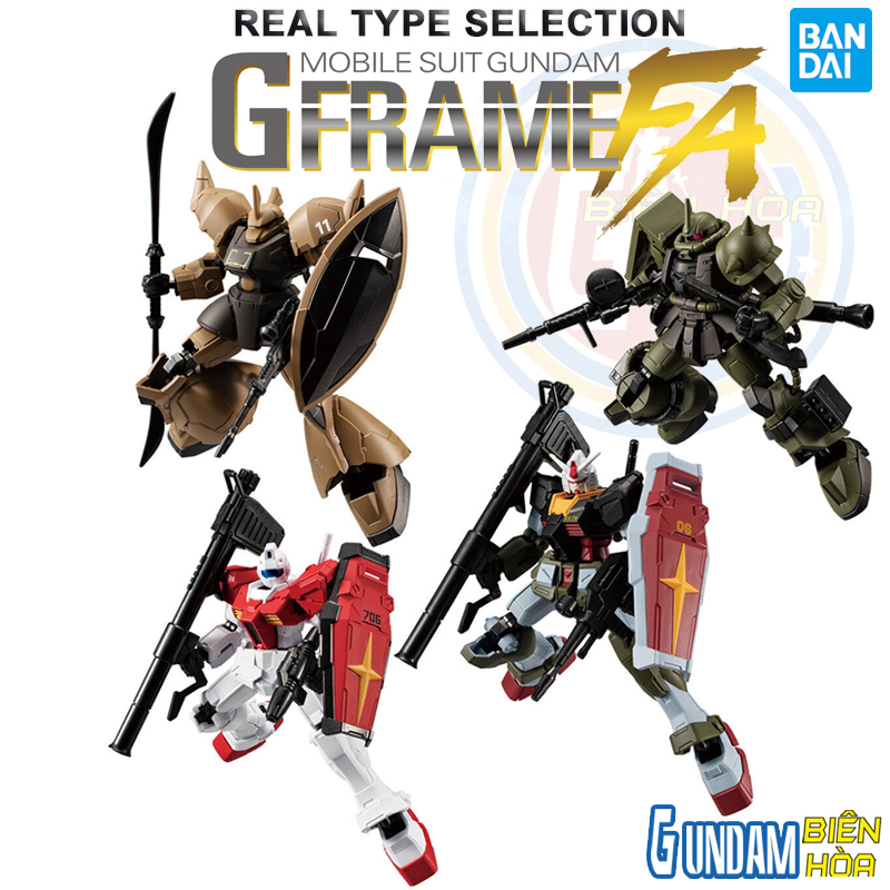 Mô hình lắp ráp gundam G-FRAME FA REAL TYPE SELECTION | Shopee Việt Nam
