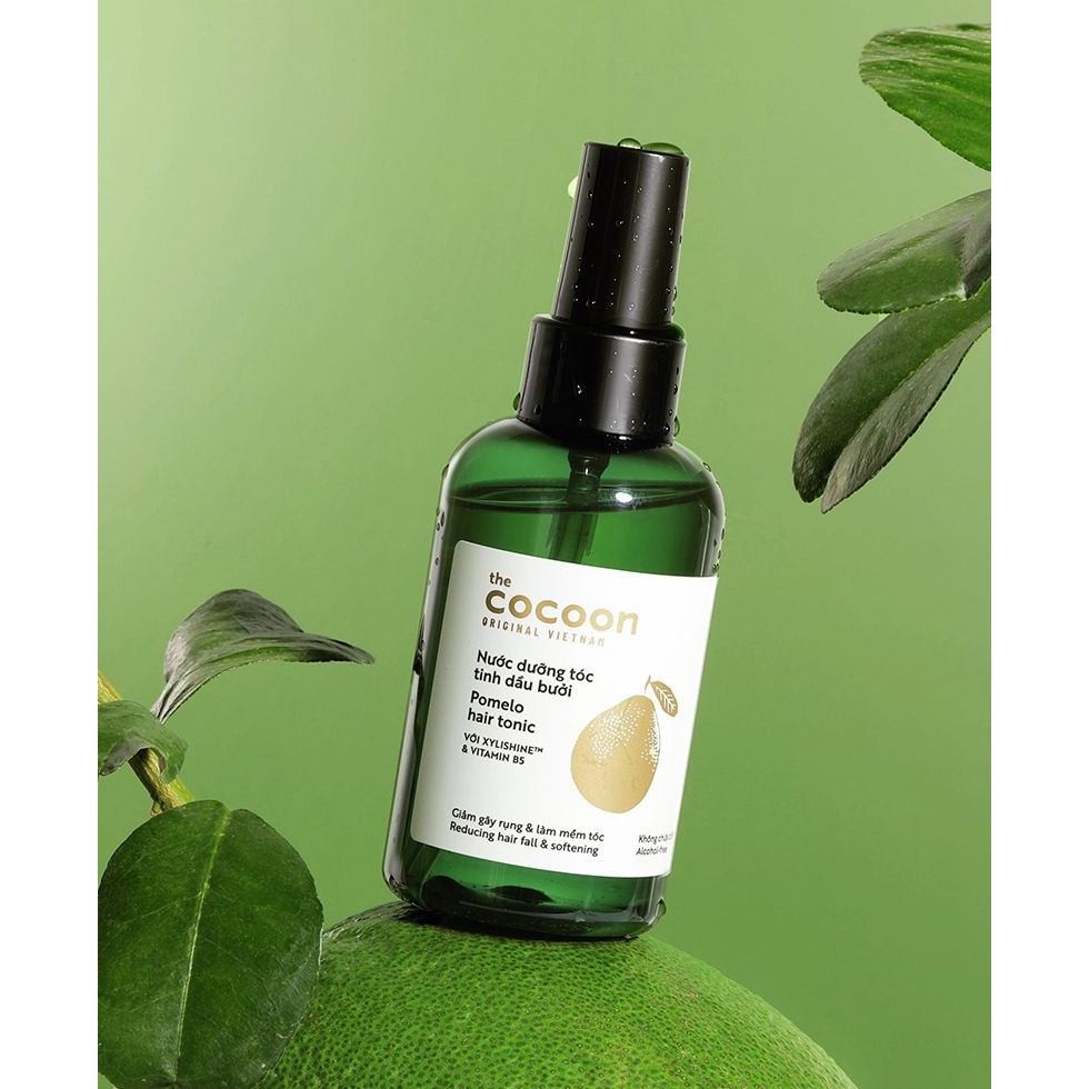 Xịt Dưỡng Tóc Tinh Dầu Bưởi Cocoon Pomelo Hair Tonic 140ml | Shopee ...