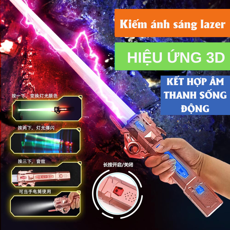 Laze Ánh Sáng Lazer Phiên Bản Mới Sử Dụng Pin Sạc Type C Có Thể Ghép ...