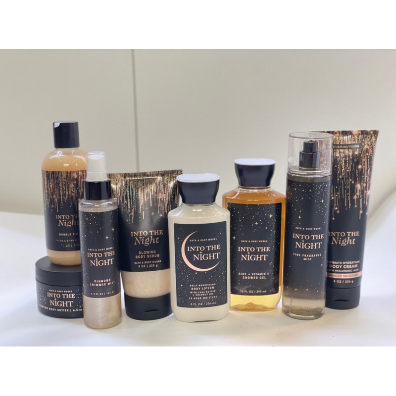 Into the night Sữa tắm/ Xịt body/ Cream dưỡng ẩm/ Lotion - Bath Body ...