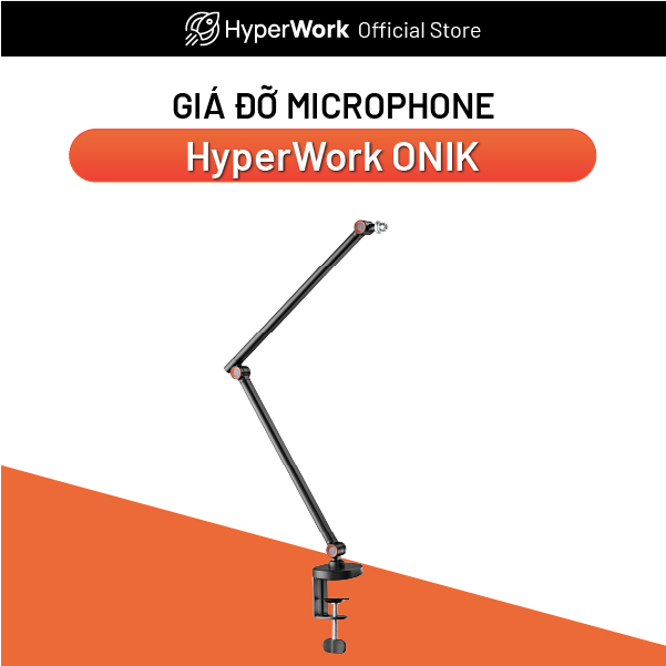 Giá Đỡ Microphone HyperWork ONIK - Phù Hợp Với Hầu Hết Các Loại Microphone | Shopee Việt Nam
