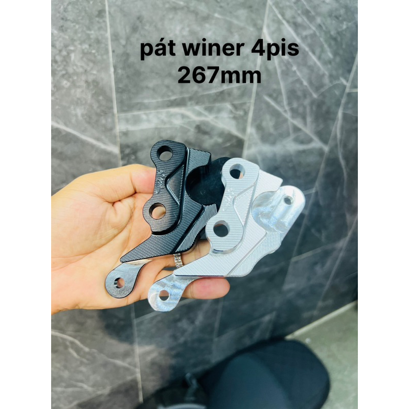 pát (pas) heo 4pis CNC Ghracing size 267mm cho ex150 ex155 winner Vario ...