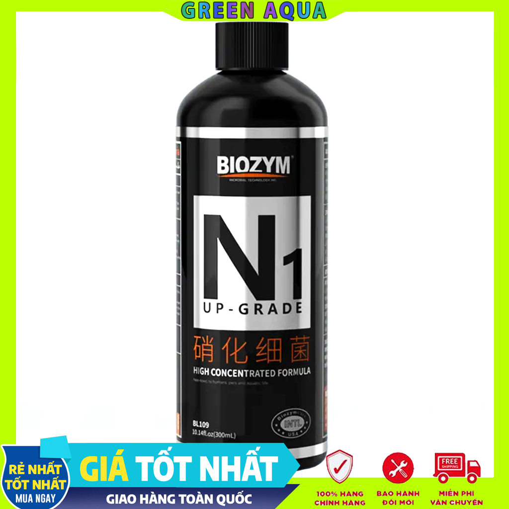 BIOZYM - N1 Up-Grade Nitrifying Bacteria BL103 (Chai 500 ml) | Vi sinh phân hủy cặn hữu cơ trong ...