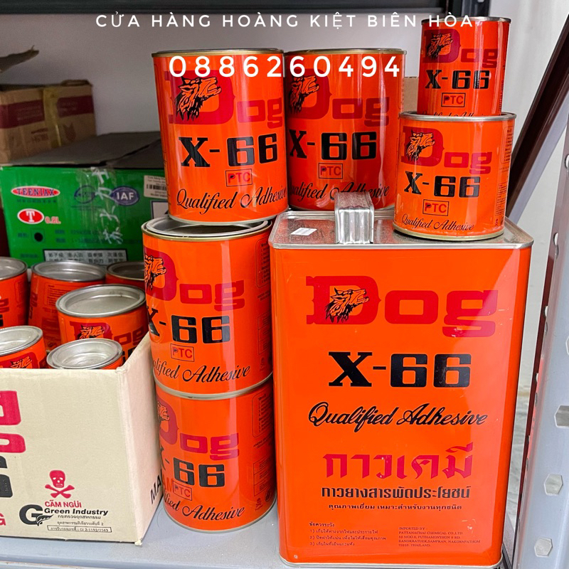 KEO CON CHÓ DOG X-66 THÙNG 3.3L | Shopee Việt Nam