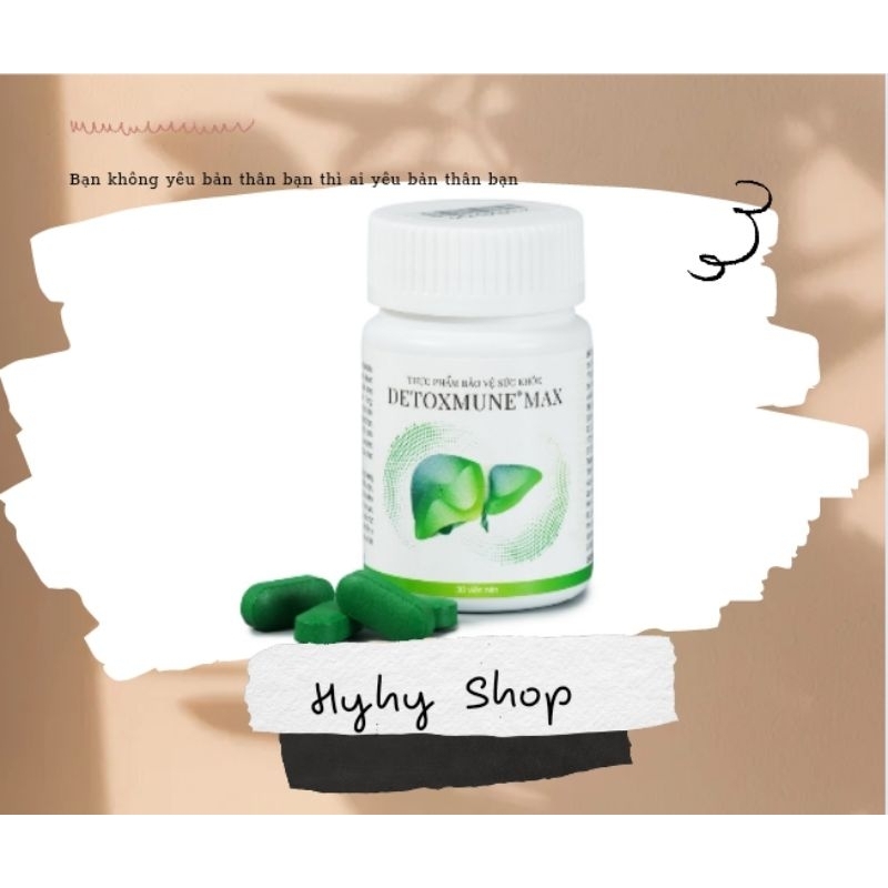 THỰC PHẨM BẢO VỆ SỨC KHỎE GAN DETOXMUNE MAX | Shopee Việt Nam