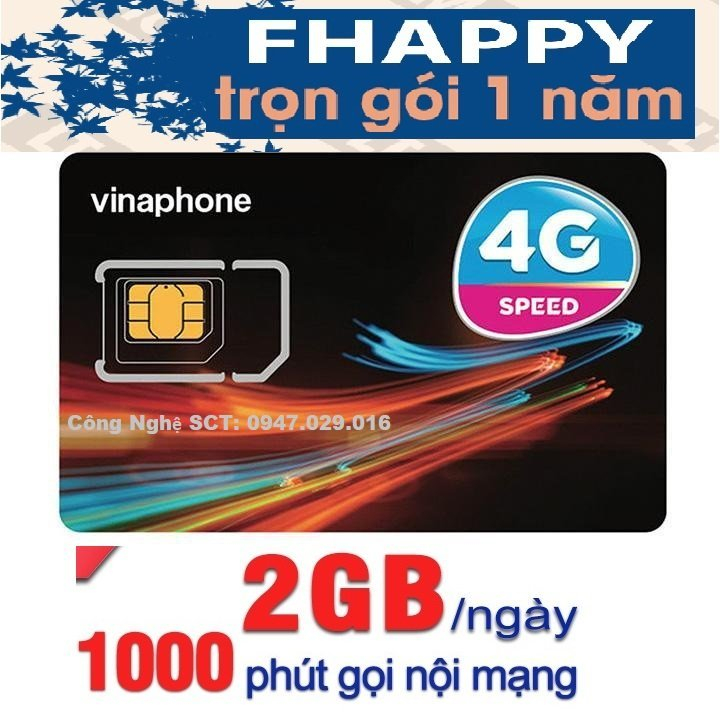 [ BẢO HÀNH 1 NĂM] SIM 4G VINAPHONE FHAPPY VD149 D500 U1500 TD49 FREE DATA TRUY CẬP MẠNG TỐC ĐỘ ...