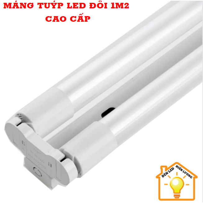 MÁNG ĐÔI TUÝP LED 1M2 CAO CẤP SỬ DỤNG CHO BÓNG ĐÈN TUÝP LED 1M2 ...