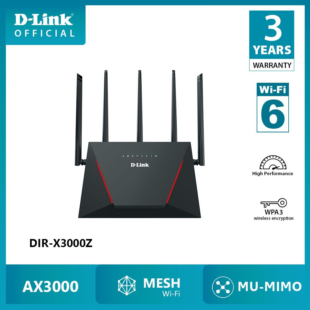 D-Link DIR-X3000Z Bộ phát Wi-fi EXO AX3000 Wi-Fi-6 | Shopee Việt Nam