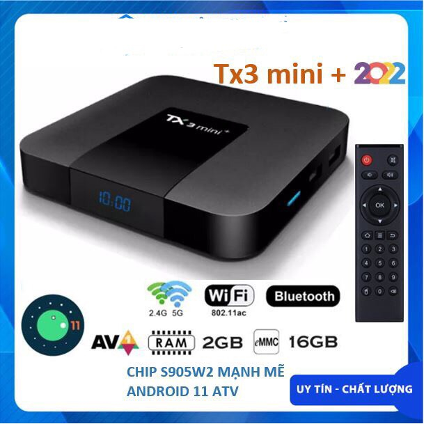 androi tivi box tx3mini bản bluetooth | Shopee Việt Nam