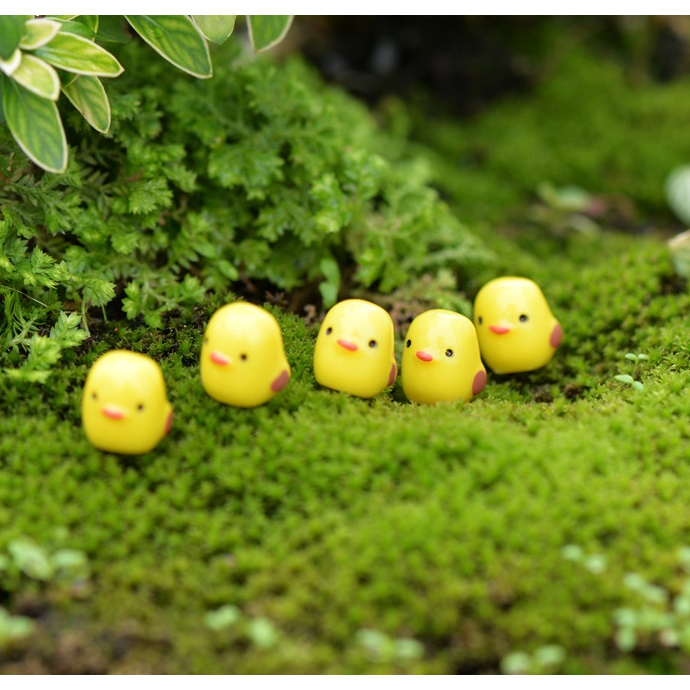 Mô hình phụ kiện tiểu cảnh trang trí sen đá, terrarium, hồ cá,tablo ô ...
