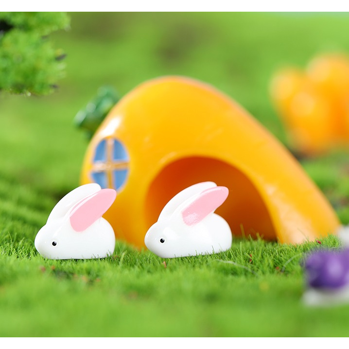 Mô hình phụ kiện tiểu cảnh trang trí sen đá, terrarium, hồ cá,tablo ô ...