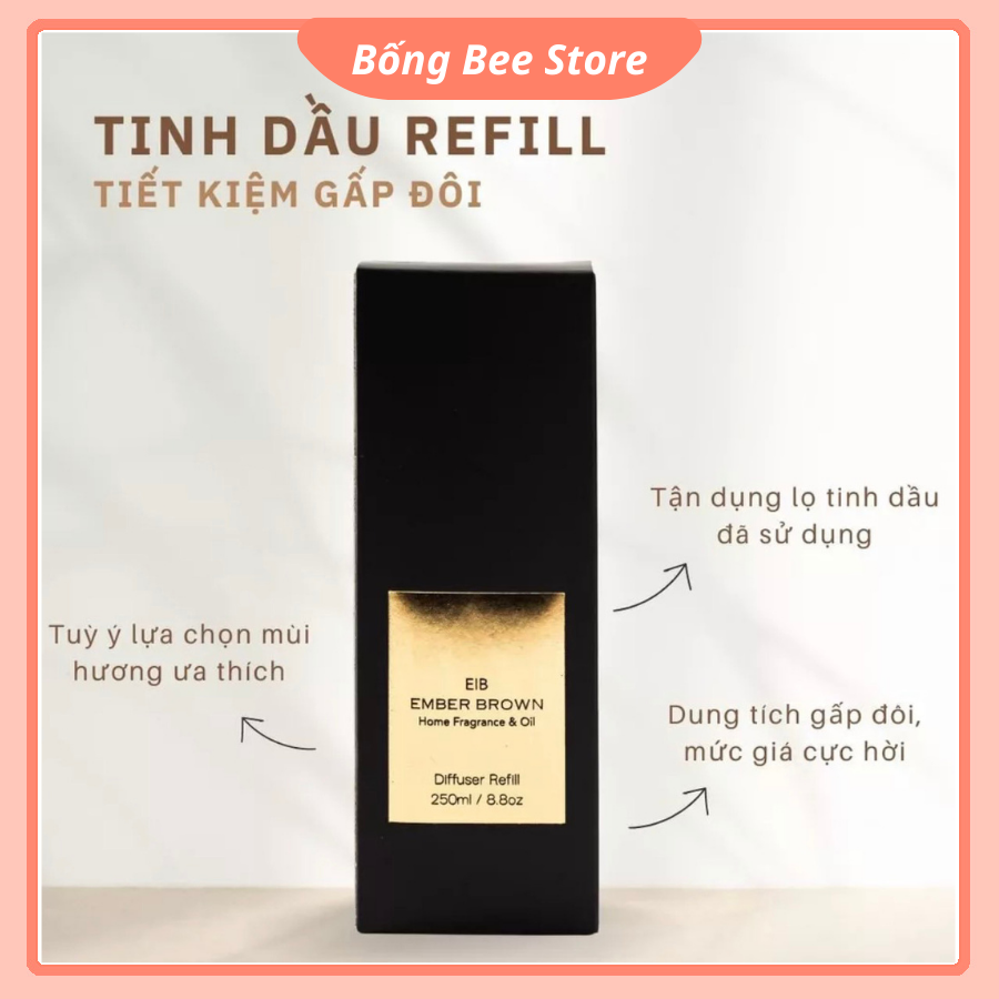 Chai Refill Tinh Dầu Nước Hoa Ember Brown 250ml Siêu Tiết Kiệm [Có Sẵn ...
