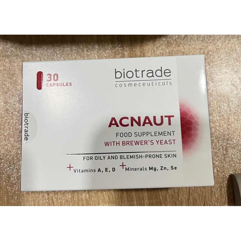 [NHẬP KHẨU CHÍNH HÃNG] BIOTRADE ACNAUT VIÊN UỐNG HỖ TRỢ GIẢM MỤN, GIẢM ...