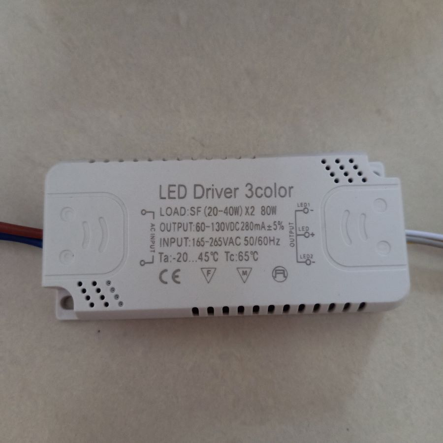 LED DRIVER 3 COLOR (12 - 80W)*2 | Shopee Việt Nam