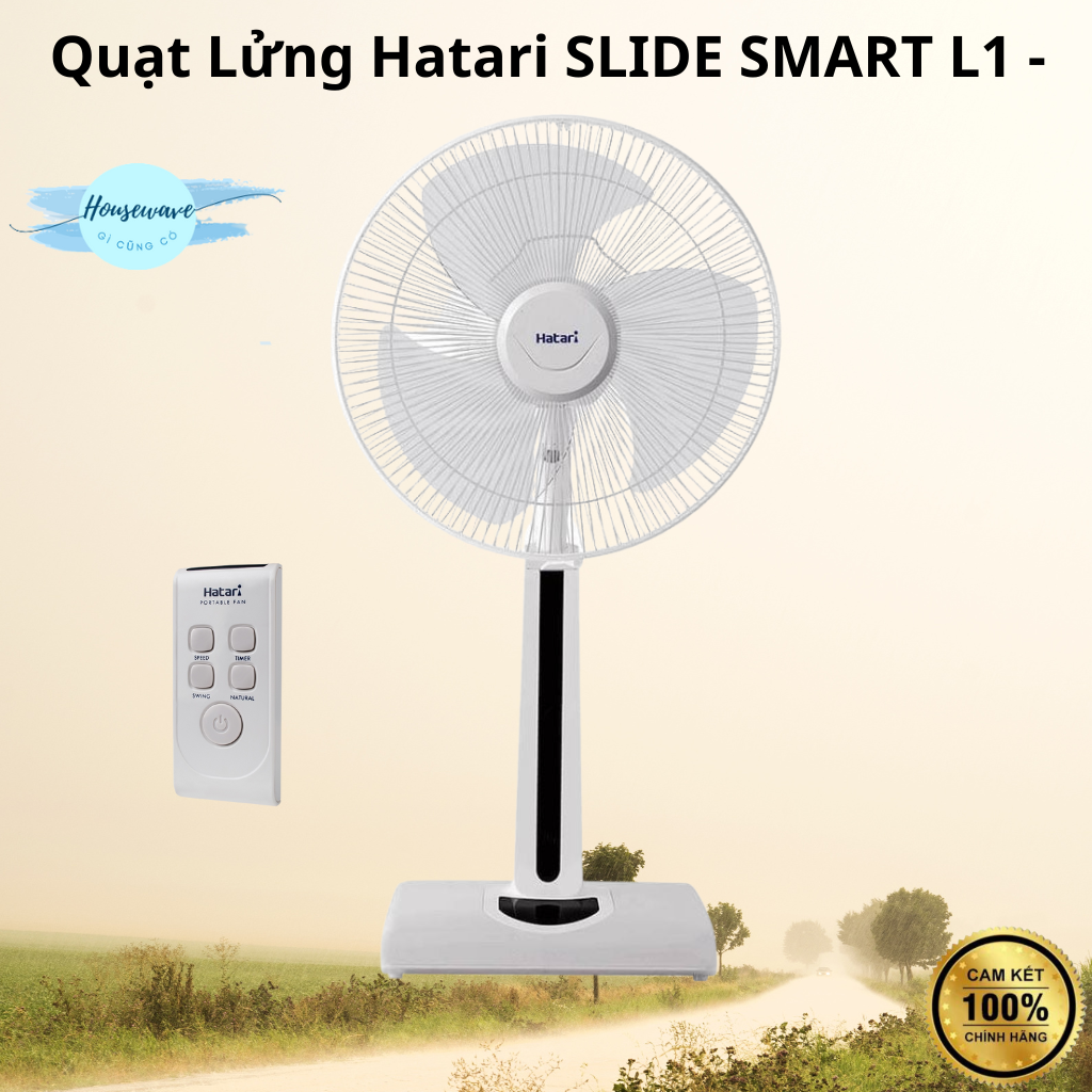 Quạt lửng Hatari SLIDE SMART L1 - 100% chính hãng | Shopee Việt Nam
