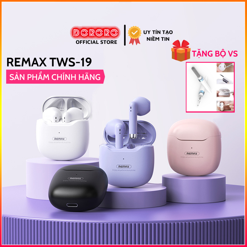 Tai nghe bluetooth không dây True Wireless Marshmallow Remax TWS-19 có ...