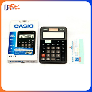 Máy tính Casio MX-12B (Casio MX 12B / Casio MX12B) - Bảo hành 7 năm ...