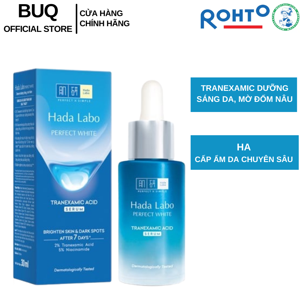 Serum Dưỡng Trắng Hada Labo - Hada Labo Perfect White Tranexamic Acid ...