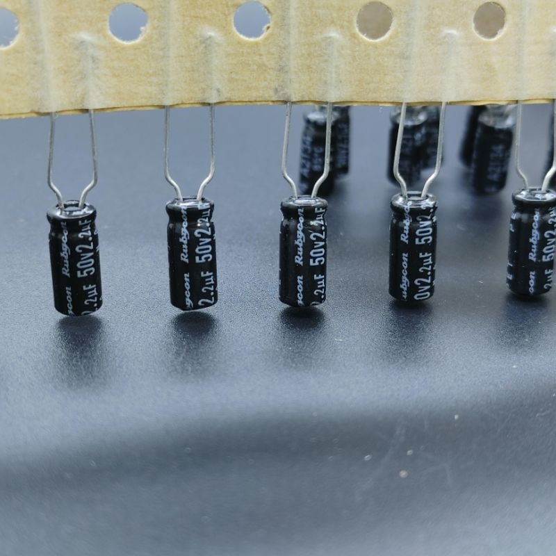 (10 con) Tụ Rubycon B-P, BP không phân cực 50v 2.2uF, 4.7uF, 10uF ...