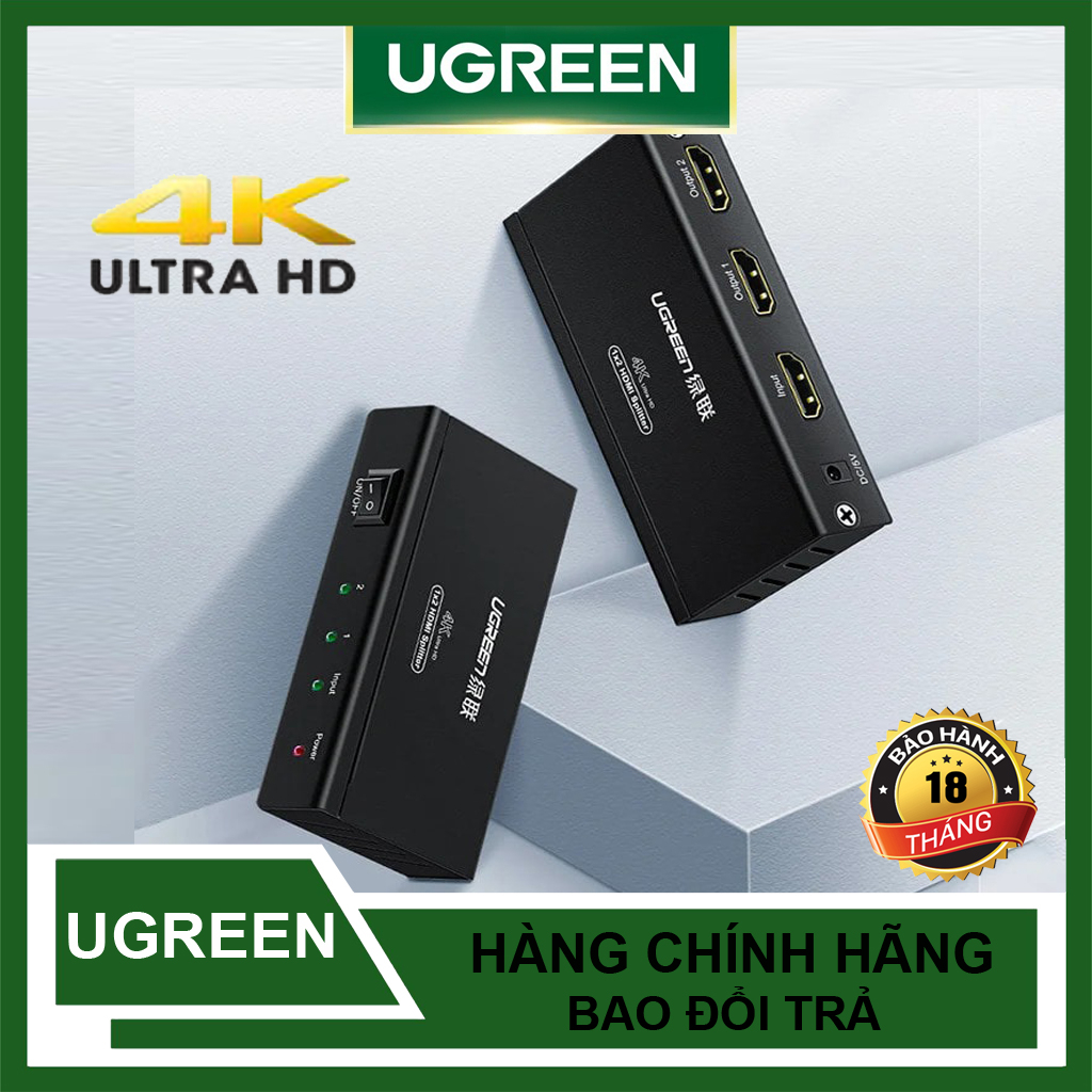 Bộ Chia HDMI 1 Ra 2,4,8 Cổng Cao Cấp Ugreen 40201 , 40202 , 40203 Chính ...