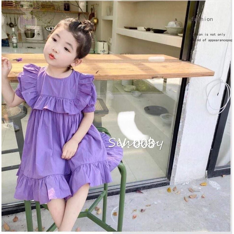 Đầm tím bèo size 12-37kg | Shopee Việt Nam
