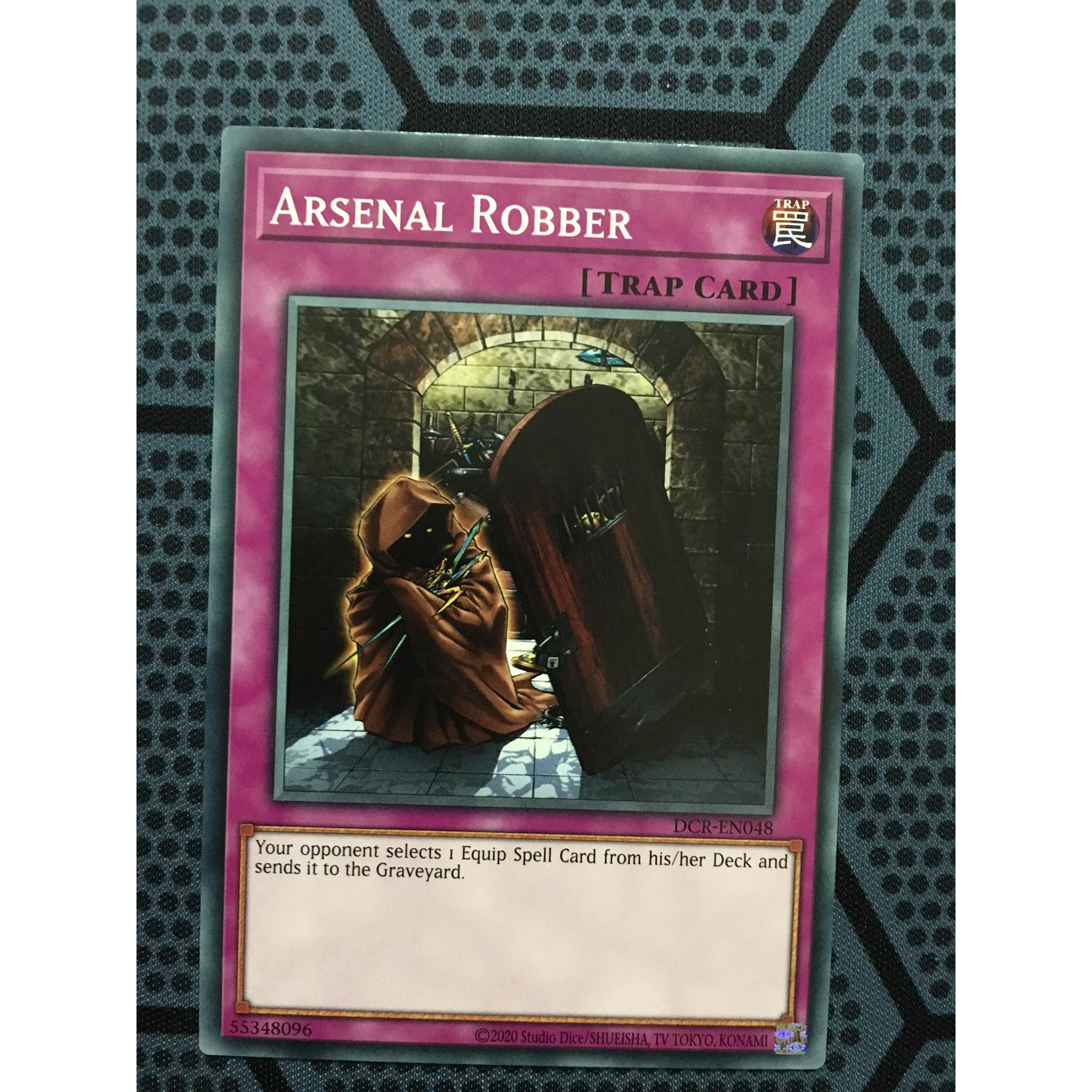 Bài Yugioh Thời đầu Duel Monster Arsenal Robber Dcr En048 Common Unlimited 25th Reprint