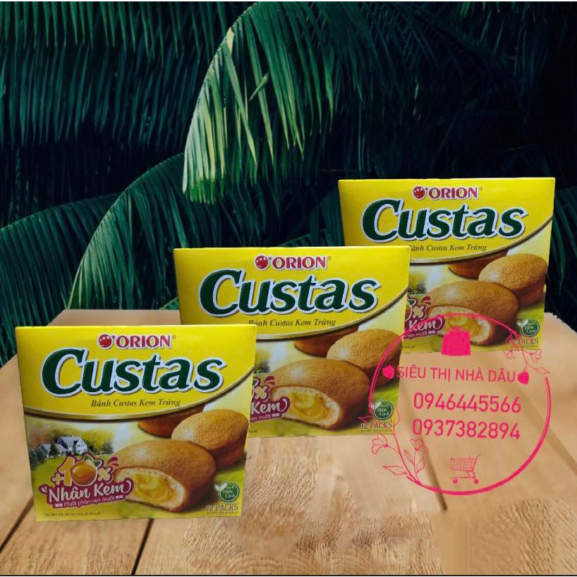 Bánh Custa hộp lớn tặng 12 cái | Shopee Việt Nam
